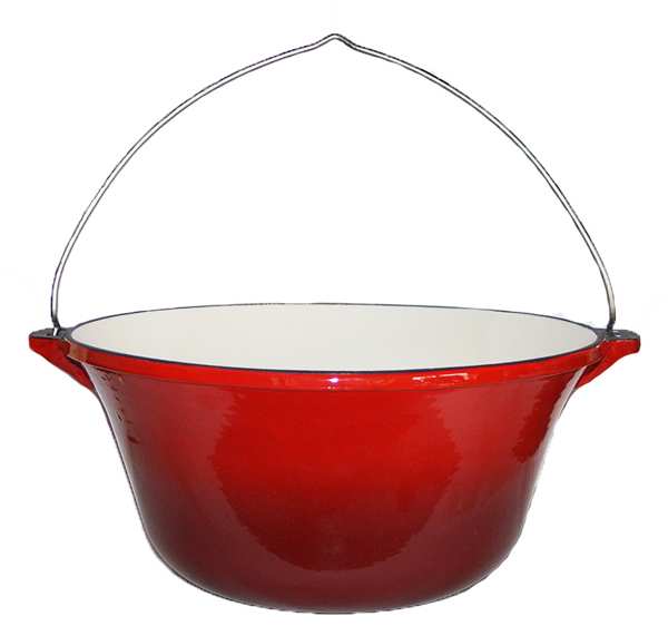 Ceaun din fonta emailata 16 litri PFH006